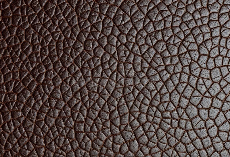 Textured Real Leather, Processed from Genuine Hides Stock Illustration ...