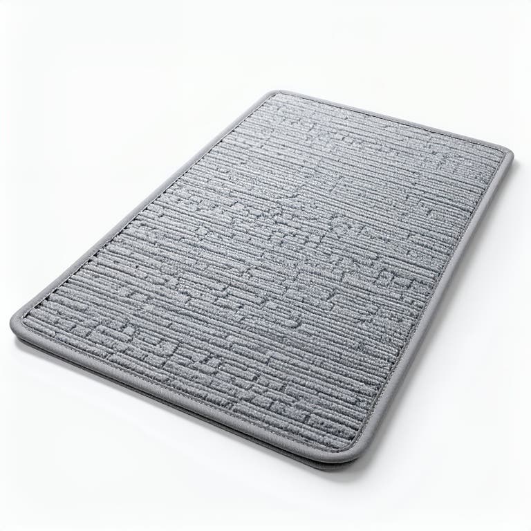 Textured Rectangular Gray Surface Pattern with Repeating Embossed ...