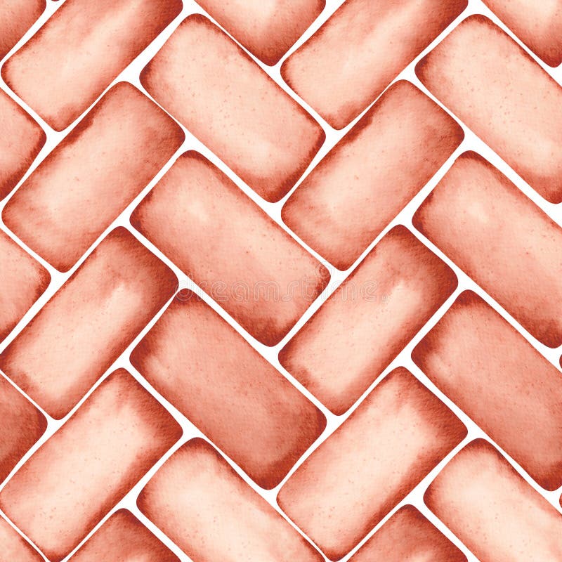 Textured Red Brick Pattern with Diagonal Arrangement Suitable for ...