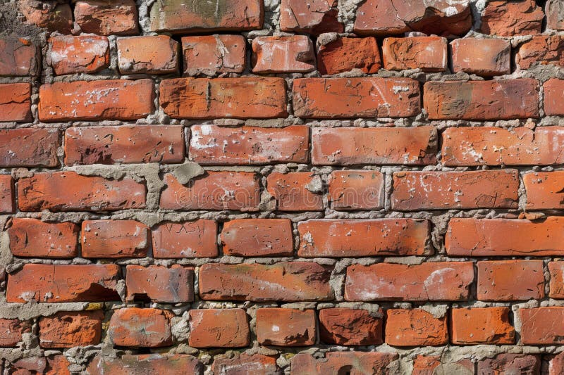 Textured Red Brick Wall Image Stock Illustration - Illustration of ...