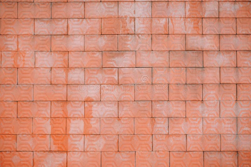 Textured Red Brick Wall stock image. Image of color - 356121017