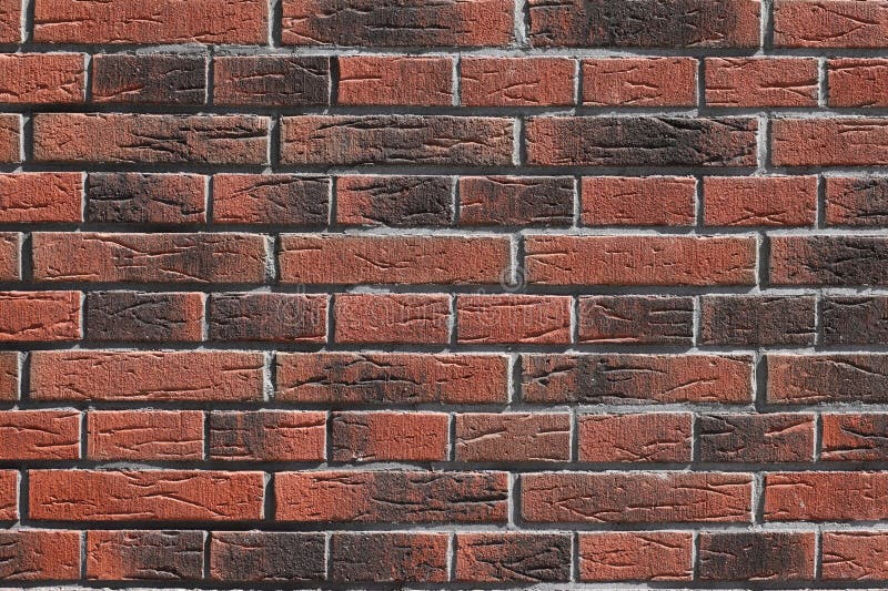 Textured Red Brick Wall stock photo. Image of urban - 372408522