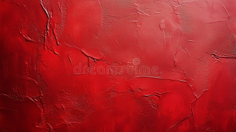 Textured Red Plaster Wall Rough Surface Abstract Artistic Background ...