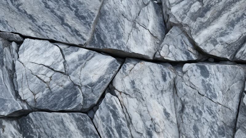 A Close Up of a Rock Wall Made of Rocks Stock Illustration ...