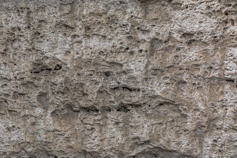 Textured Rough Surface of Yellow Limestone. Stock Photo - Image of ...