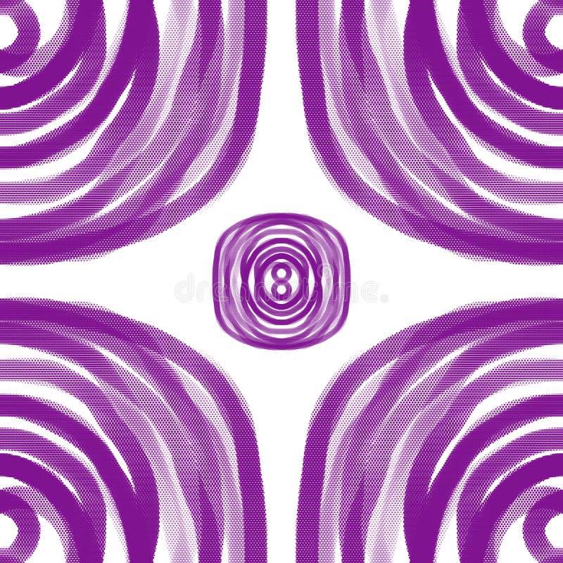 Textured Rounded Squares in Purple on White Repeating Pattern Stock ...