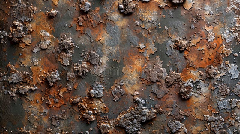 Textured Rust on Metal Surface Stock Image - Image of weathered ...