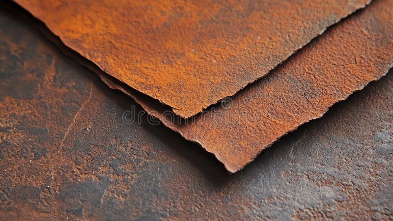 Textured Rust Paper Rust-colored Paper with a Rugged, Textured Surface ...