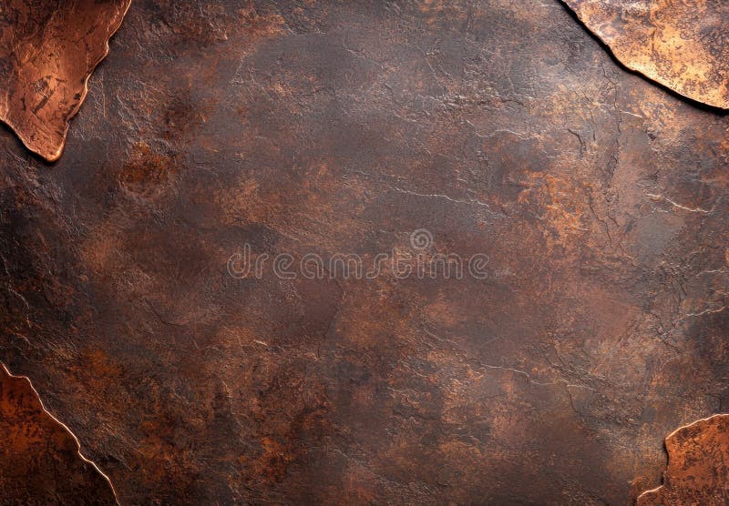 Textured Rustic Metal Background Stock Illustration - Illustration of ...