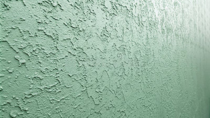 Textured Sage Green Wall Close-up, Rough Plaster, Abstract Background ...