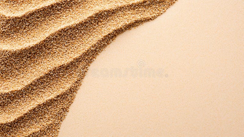 Textured Sand Beige and Brown Wave Pattern Background Stock ...