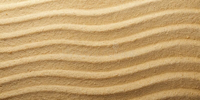 Textured Sand Dune Surface with Undulating Wave Patterns. Generative AI ...