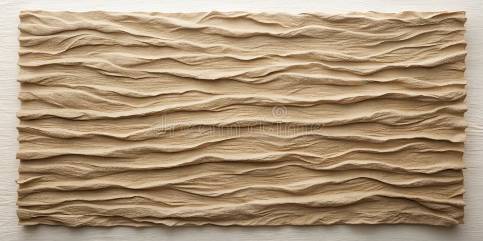 Textured Sand Surface with Undulating Wave Pattern, Ideal for ...
