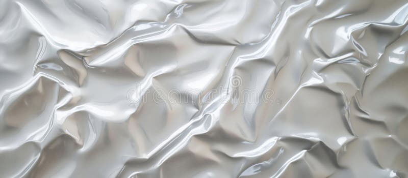 Textured Silver Metallic Surface with Glossy Crumpled Appearance for Design Stock Image - Image ...