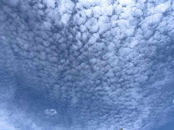 Textured Sky with Strong Light and Dense Cloud Coverage Stock Photo ...