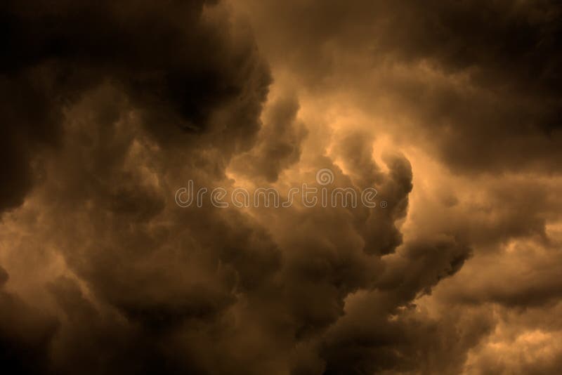 Textured Skyscape: Night Stormy Cloud Scape with Gradient Stock Photo ...