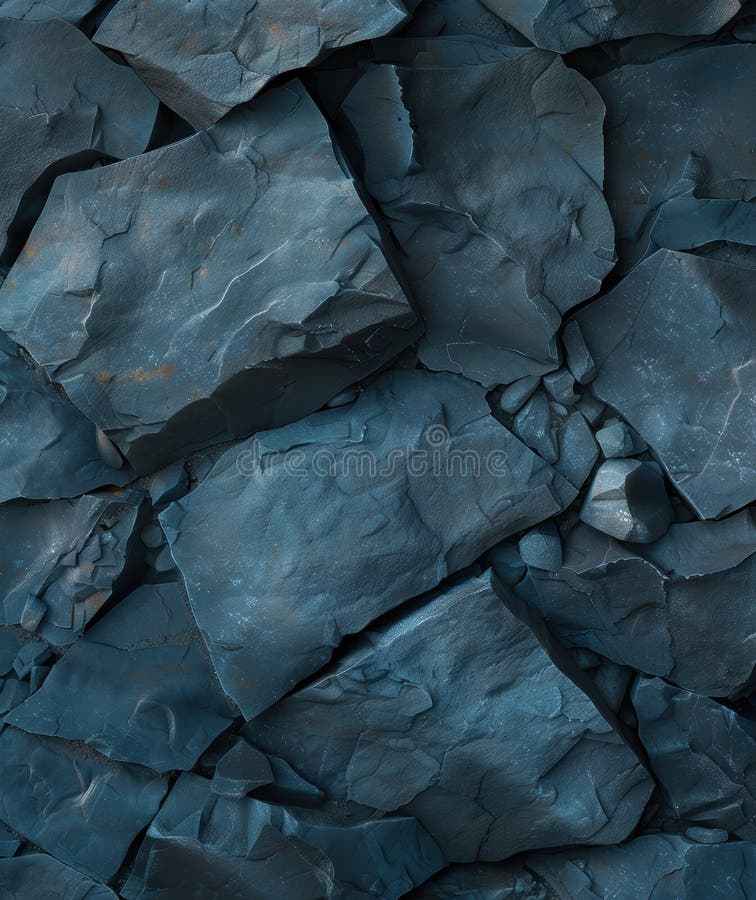 Textured Slate Rock Background Stock Illustration - Illustration of ...
