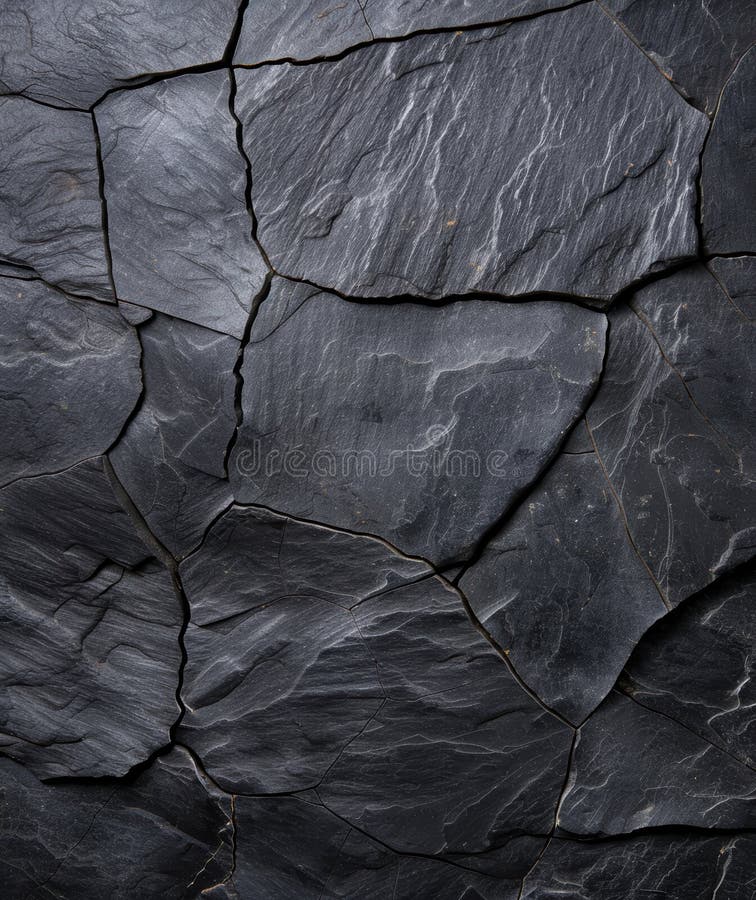 Textured Slate Rock Background Stock Illustration - Illustration of ...