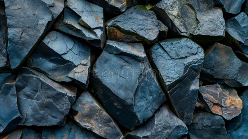 Textured Slate Stone Surface Stock Photo - Image of sprouts, view ...