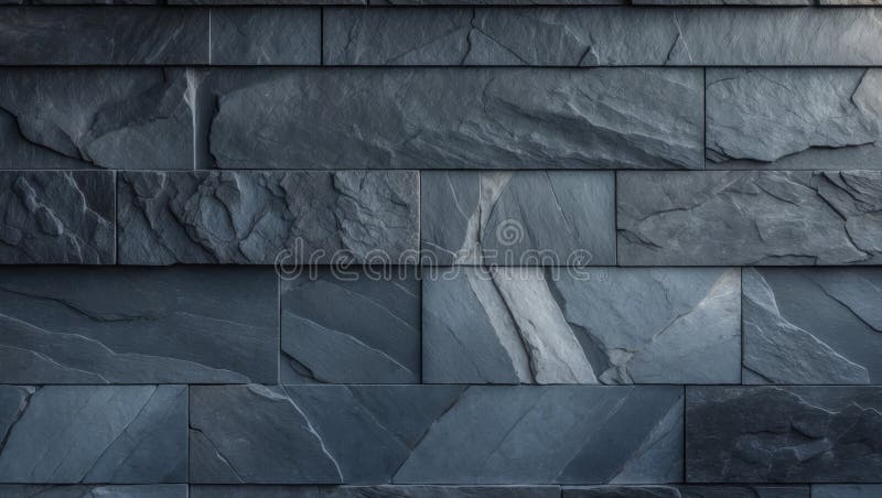 Textured Slate Stone Wall Background Suitable for Contemporary Design ...