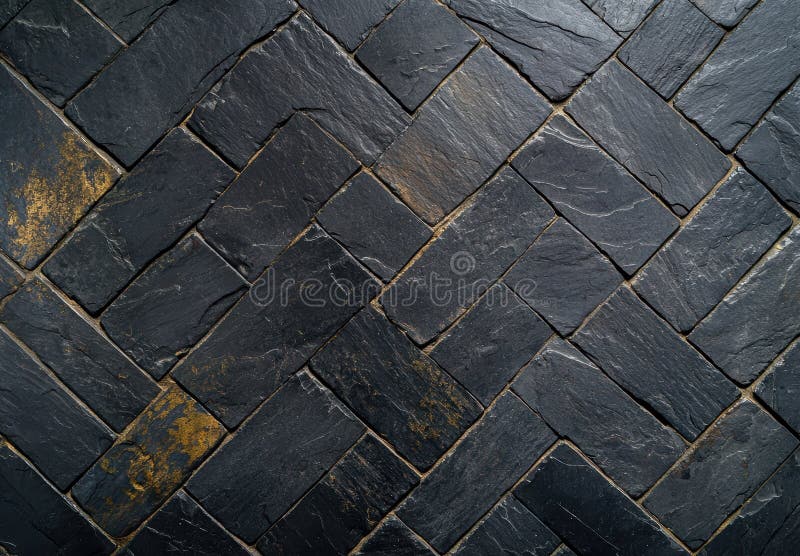 Textured Slate Tile Background Stock Illustration - Illustration of ...