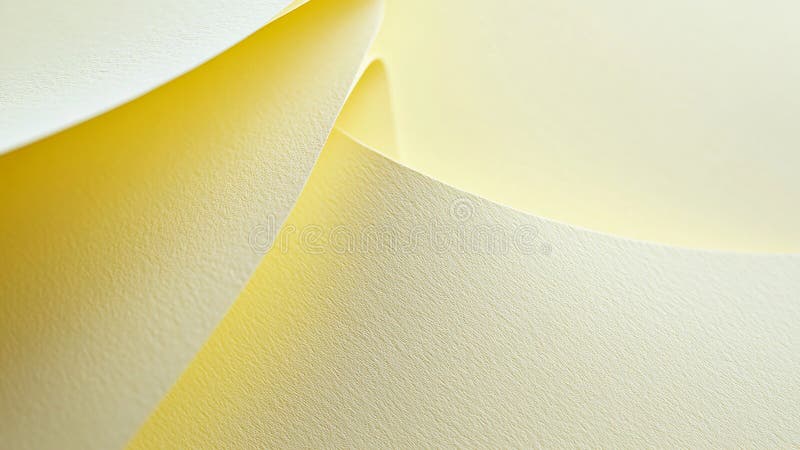 Textured Soft Yellow Paper Soft Yellow Paper with a Subtle, Fine ...