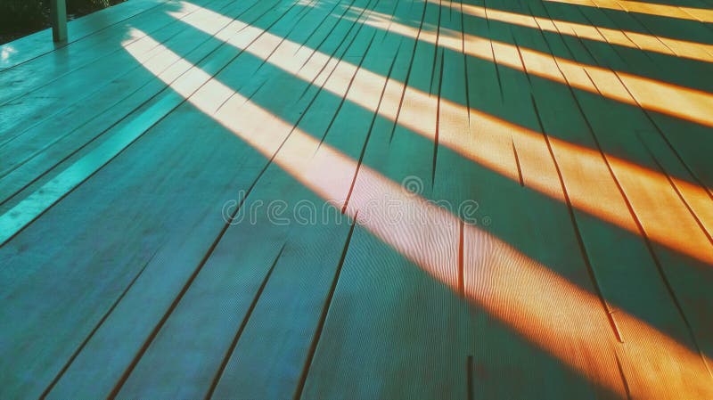 Textured Split Bamboo Planks with Striped Patterns in Natural Light ...