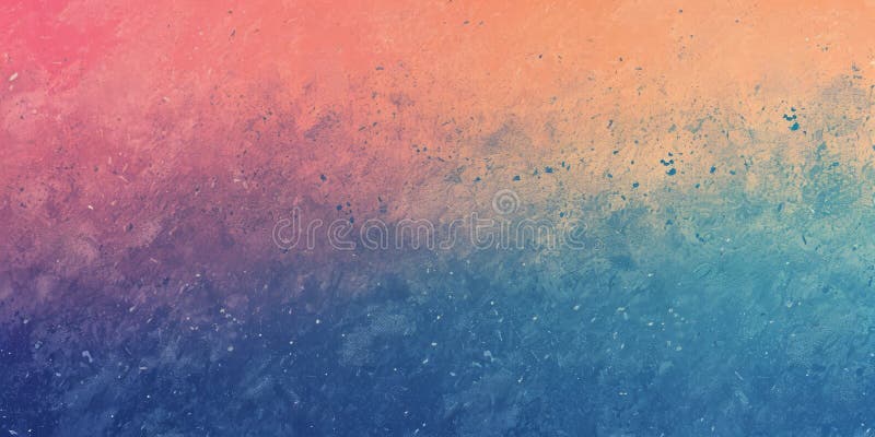A Textured Spray of Colors in a Red To Blue Gradient with a Distressed ...
