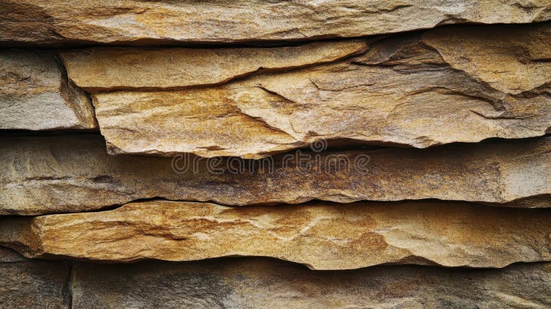 Textured Stack of Natural Stone Layers Capturing the Rough Surface in ...