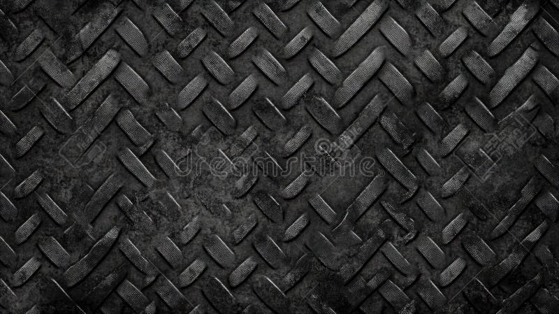 Textured Steel Plate with Diamond Pattern Used in Industrial ...