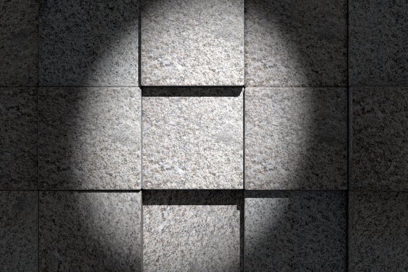 Textured stone cubes stock illustration. Illustration of shadow - 52251239
