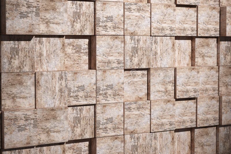 Textured stone cubes stock illustration. Illustration of grungy - 53317892