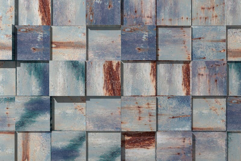 Textured stone cubes stock illustration. Illustration of form - 62849438