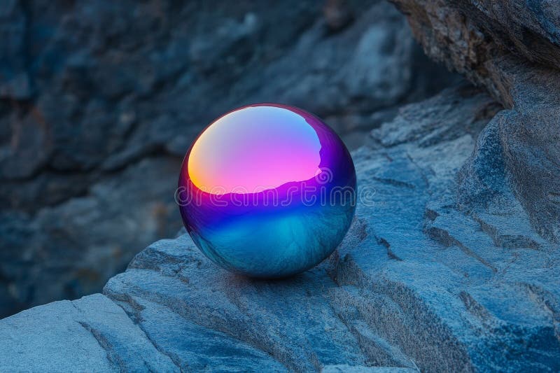 Textured Stone, a Highly Detailed Sphere, and a Shallow Background ...