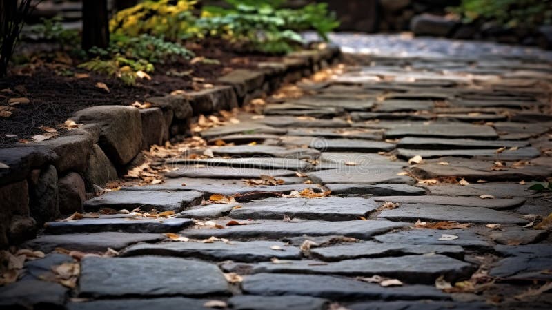 Textured Stone Path Background Stock Illustration - Illustration of ...