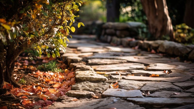 Textured Stone Path Background Stock Illustration - Illustration of ...