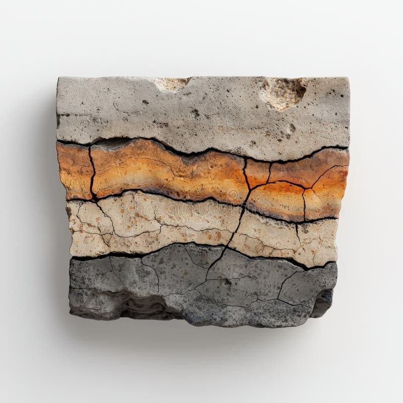 Textured Stone Surface Displaying Unique Layers and Colors Ideal for ...
