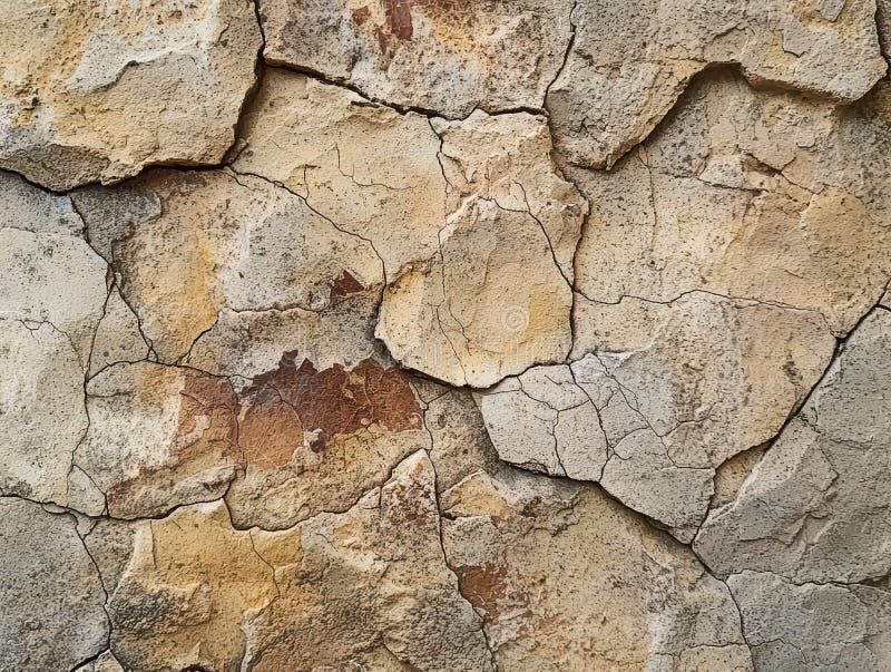 Textured Stone Surface with Natural Cracks and Patterns Stock ...