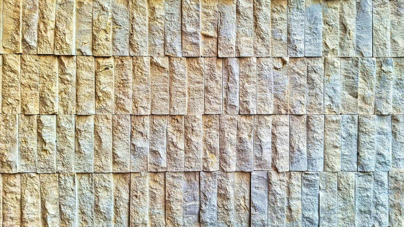 Textured Stone Wall with Rectangular Tiles Stock Image - Image of ...