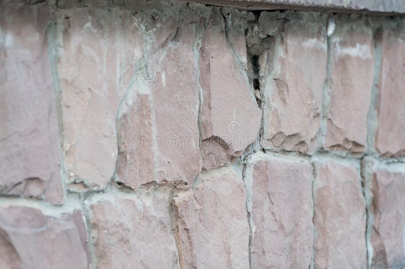 Textured Stone Wall with Subtle Cracks and Weathered Finish Stock Photo ...
