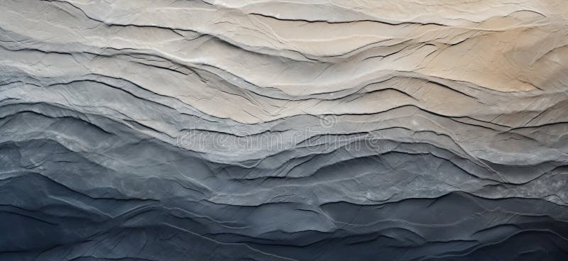 Textured Stone Waves Abstract Background. Generative Ai Stock ...