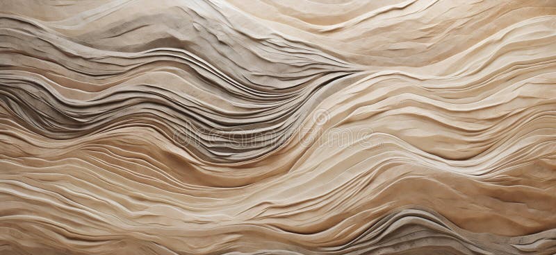 Textured Stone Waves Abstract Background. Generative Ai Stock ...