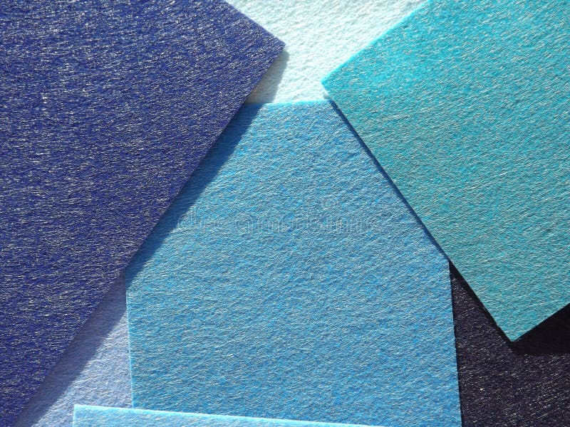 The Textured Surface is Blue As a Background. Felt Stock Photo - Image ...