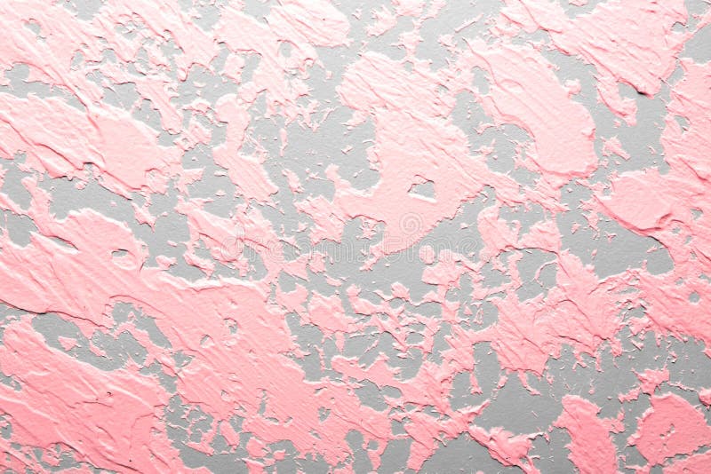 Textured Surface of Color Wall Stock Image - Image of structure, pink ...