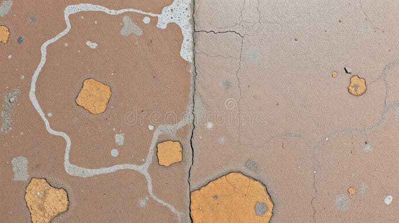 Textured Surface with Colorful Patterns and Cracks in an Outdoor ...