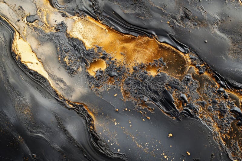Textured Surface of Crude Oil a Detailed Examination of Its Unique ...