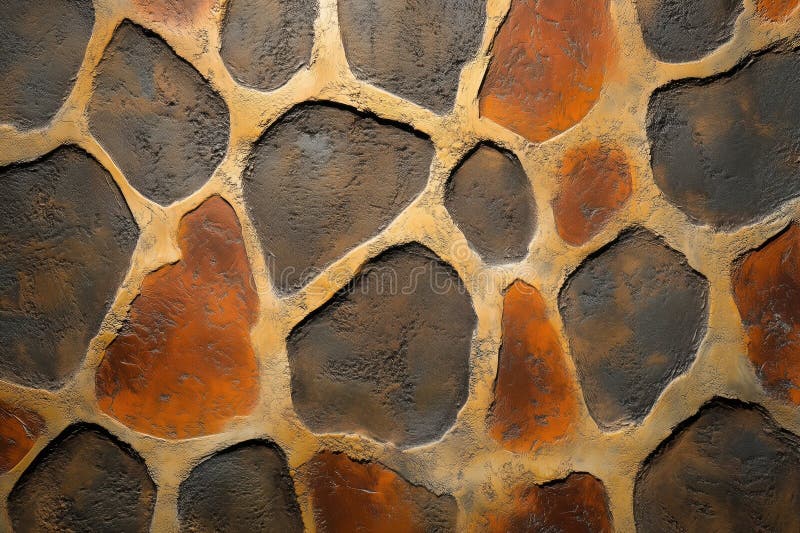 Textured Background Featuring Unique Patterns in Earthy Tones Stock ...