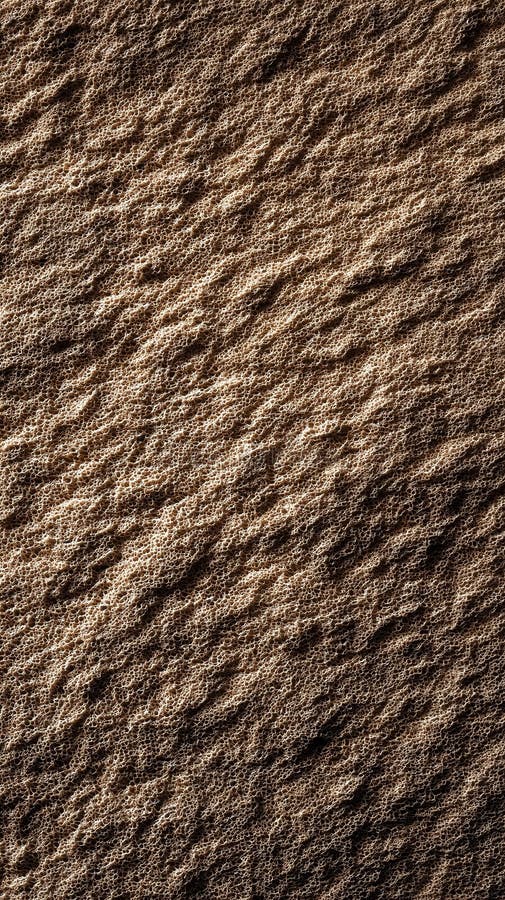 Textured Surface Displays Intricate Patterns in Tan Stone. Natural ...
