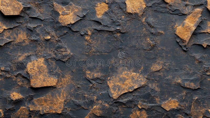 Textured Surface Featuring Dark Tones with Rust-like Accents, Ideal for ...