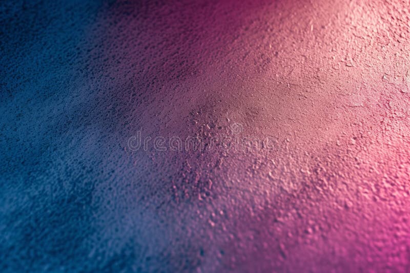 Textured Surface with a Gradient of Blue To Pink with Visible Droplets ...